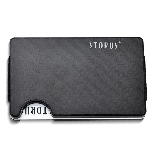 Storus Smart RFID Blocking Carbon Fiber Wallet with Money Clip – Cumbie ...